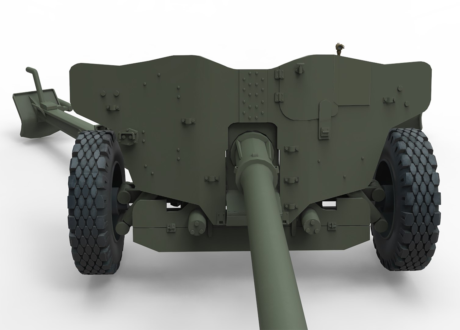 3D MT -12 Rapira 100mm Model - TurboSquid 2173200