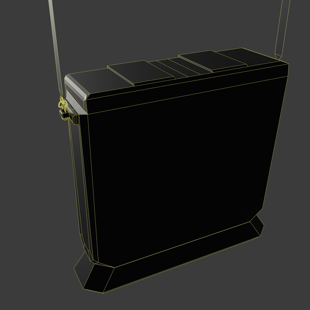 3D Model Women Simple Bag - TurboSquid 2319299