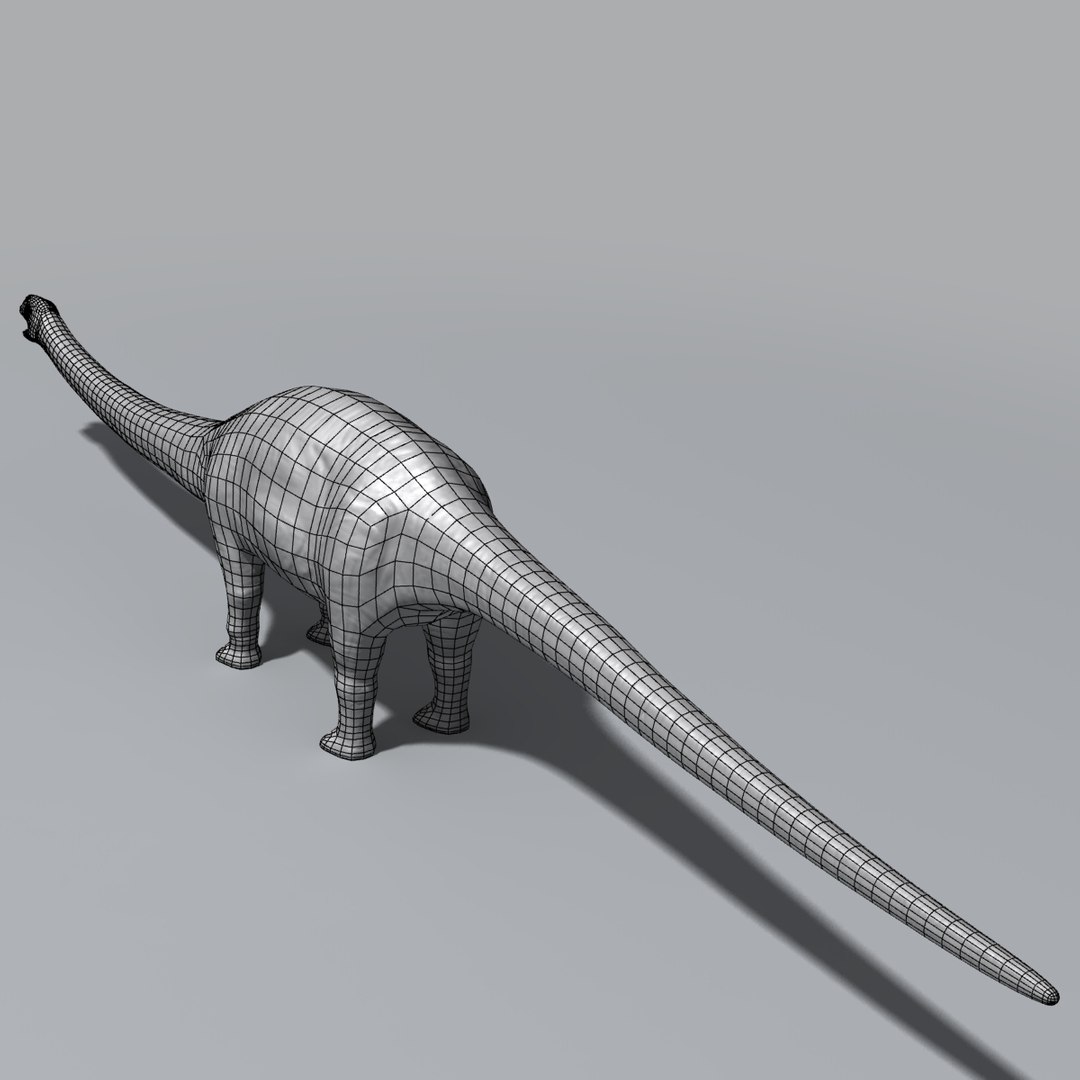 Sauropods Dinosaur 3d Max