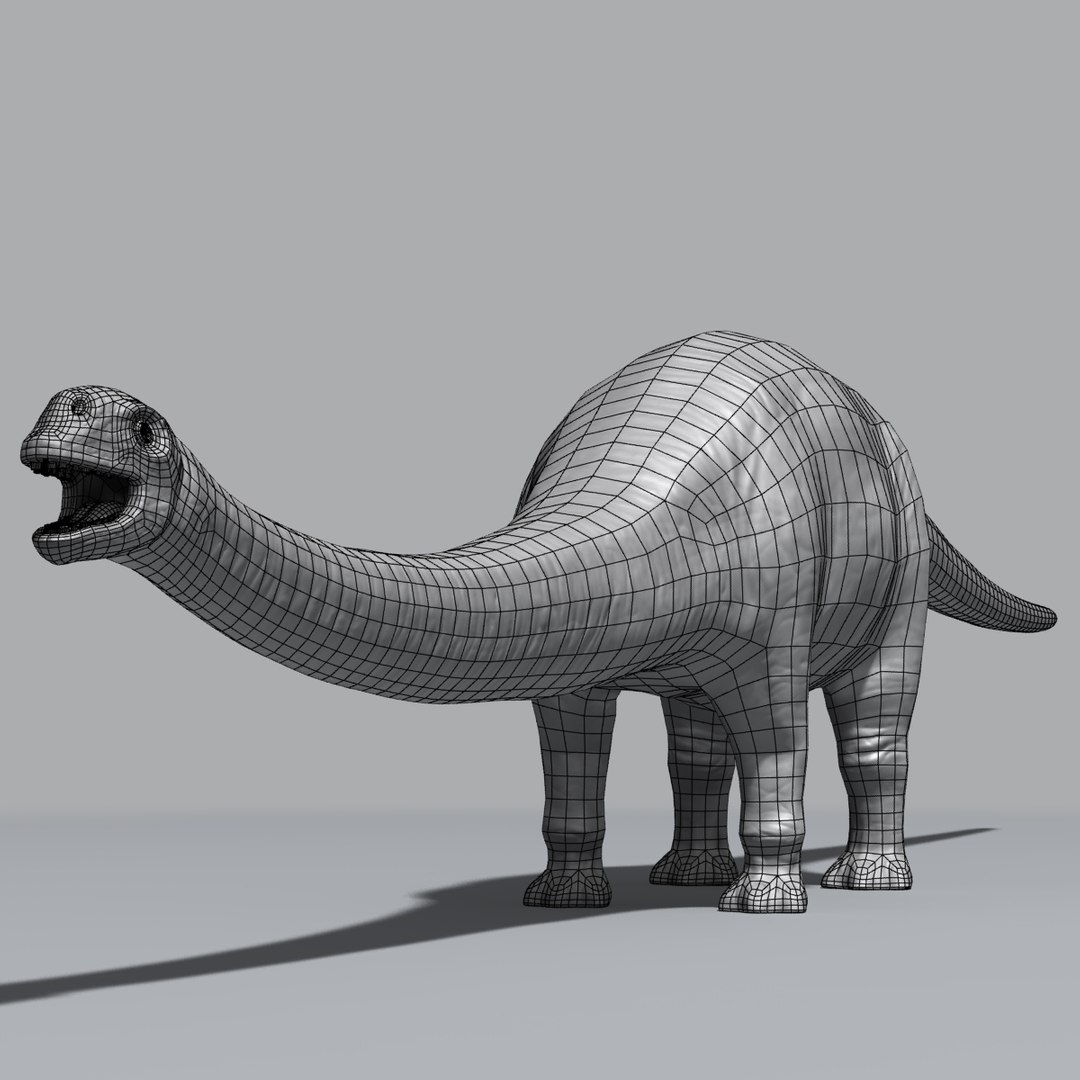 Sauropods Dinosaur 3d Max