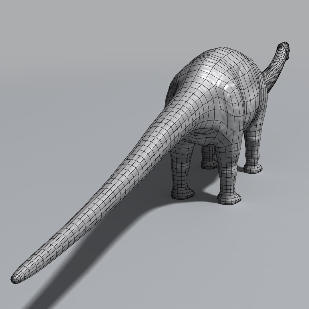 Sauropods Dinosaur 3d Max