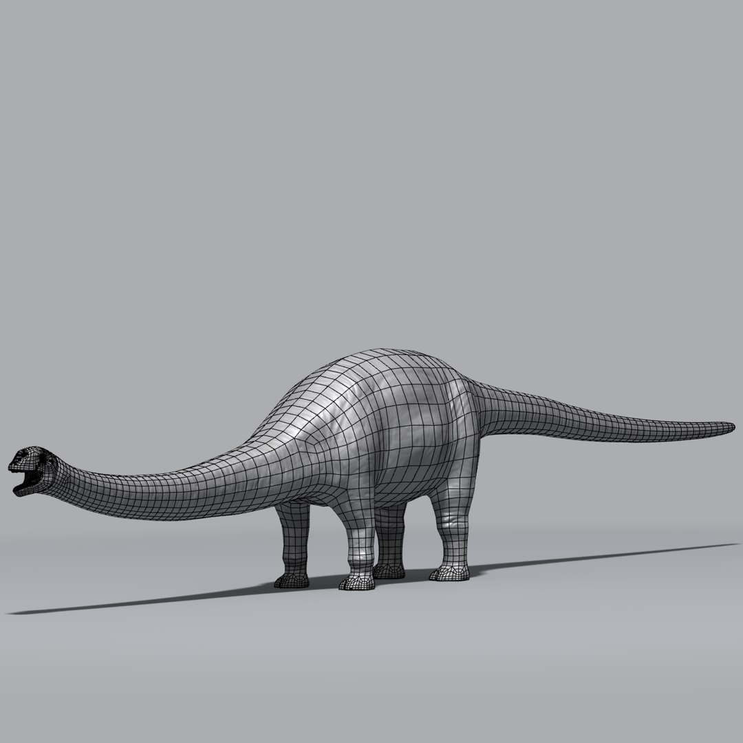 Sauropods Dinosaur 3d Max