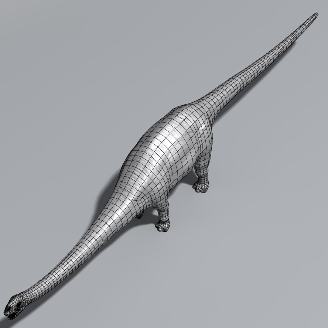 Sauropods Dinosaur 3d Max