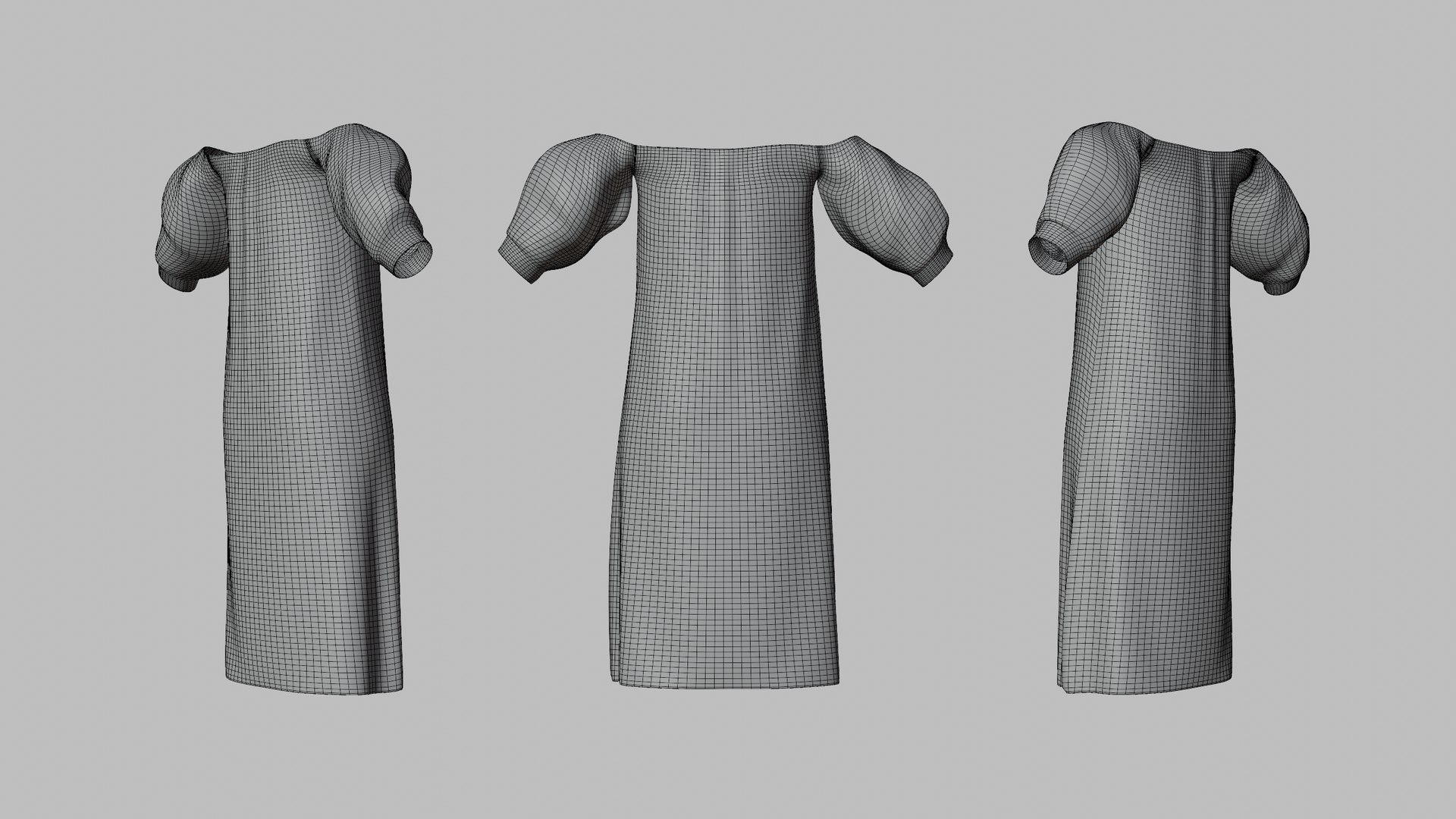 Dress 15 Red 3D - TurboSquid 2458720