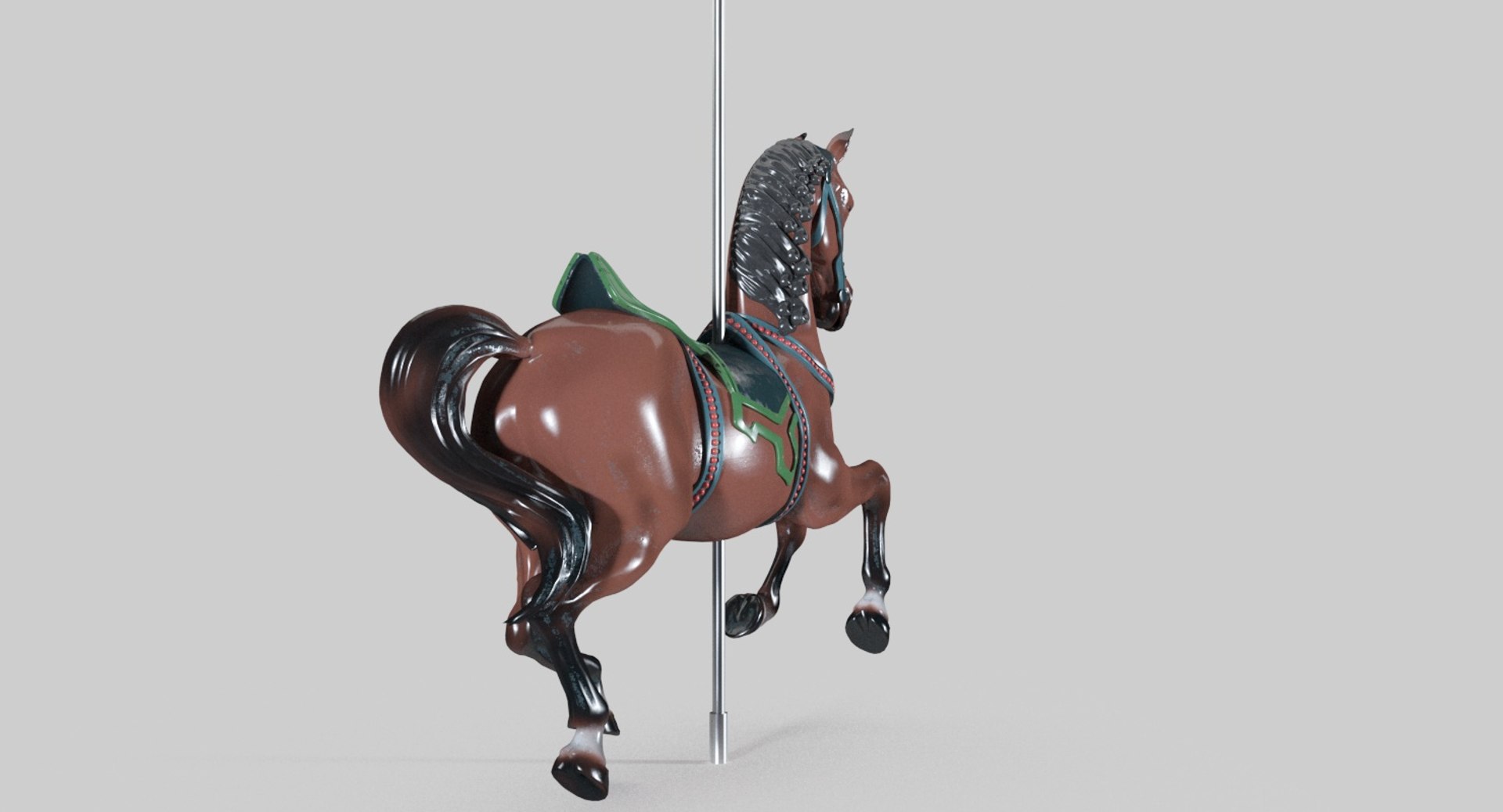 3D Carousel Horse Model - TurboSquid 1274530