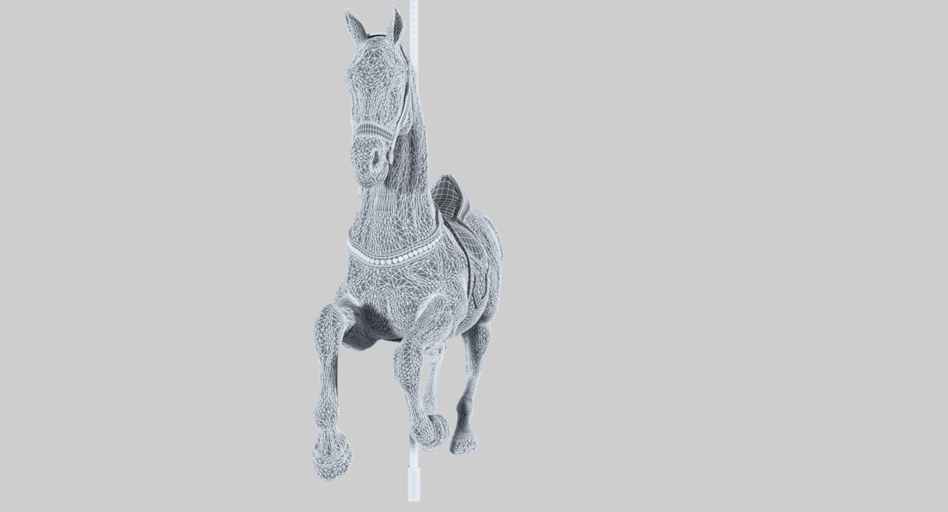 3D Carousel Horse Model - TurboSquid 1274530