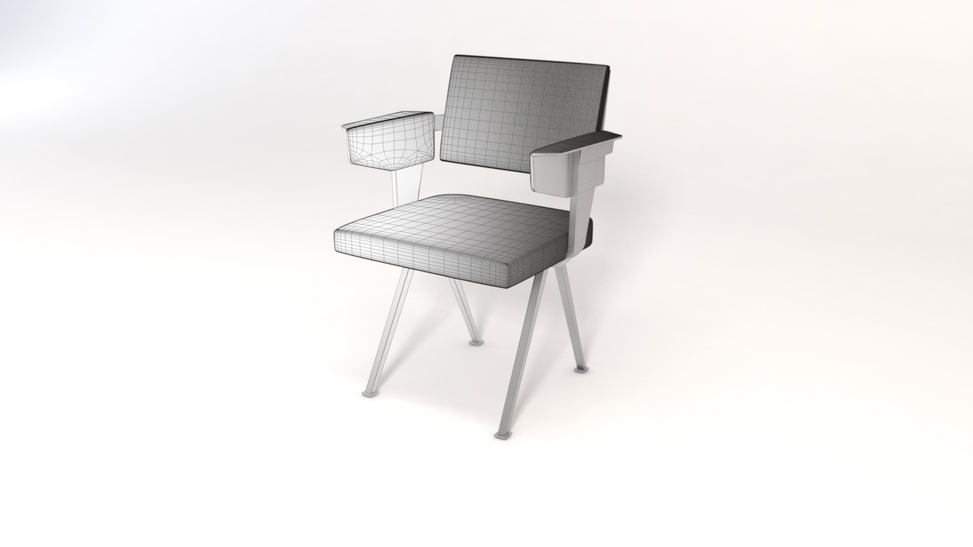 3D kramer chair model - TurboSquid 1192857