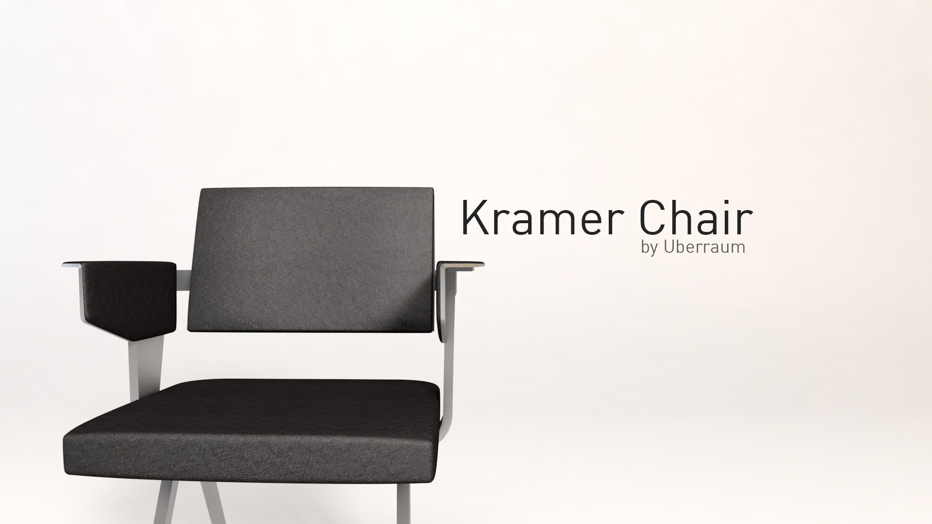 3D kramer chair model - TurboSquid 1192857
