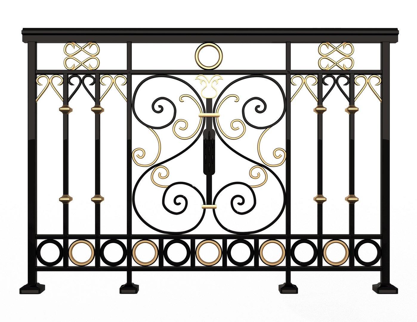 3D Railing Balcony and Footbridge Collection - TurboSquid 1866864