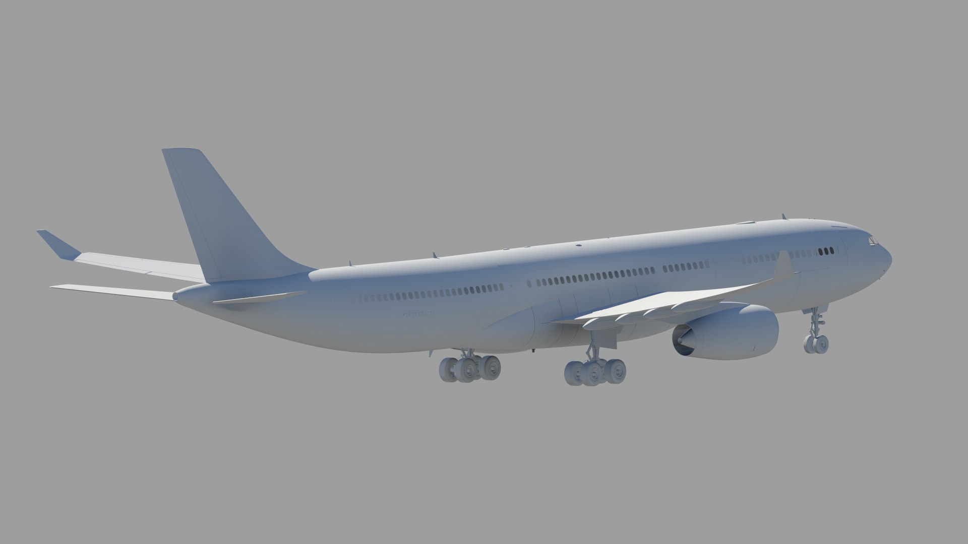 3d Model Airbus A330-300