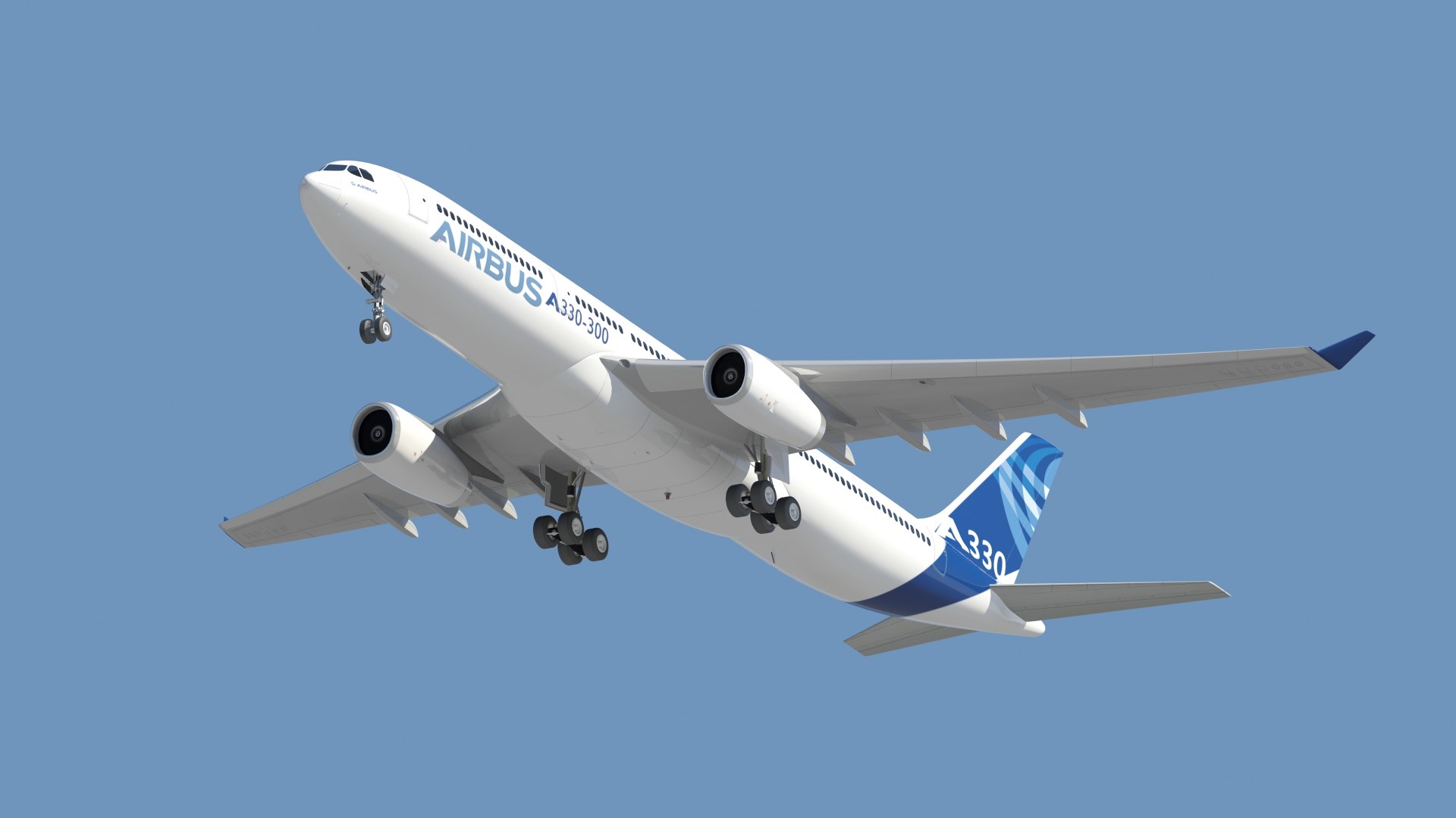 3d Model Airbus A330-300