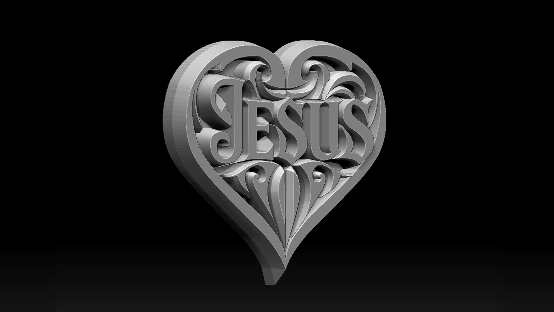 3D Heart Jesus - TurboSquid 2409493