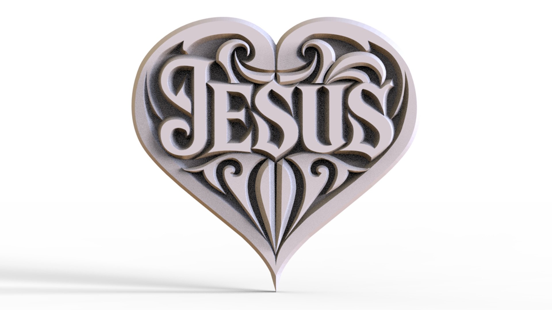 3D Heart Jesus - TurboSquid 2409493