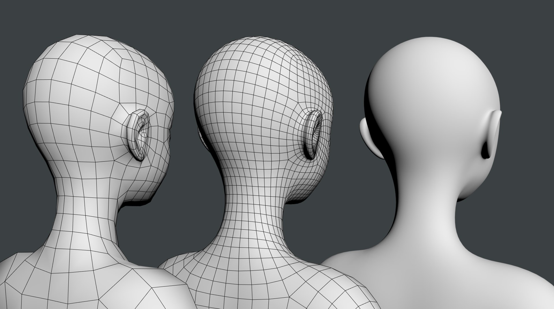 Stylized Female 02 Fine Shape Mesh 3D - TurboSquid 2099585