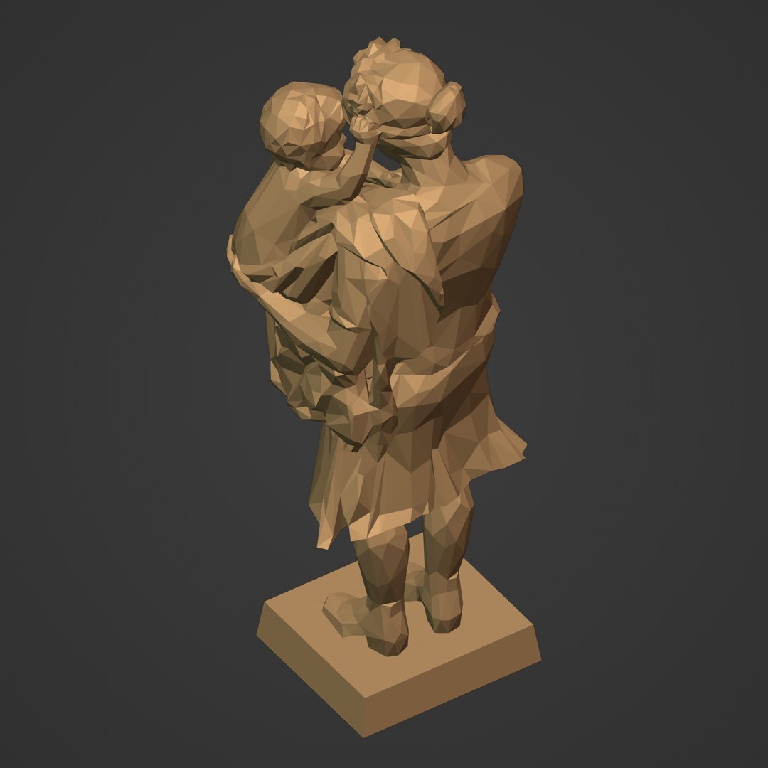 Woman Statue 3D Model - TurboSquid 2100965