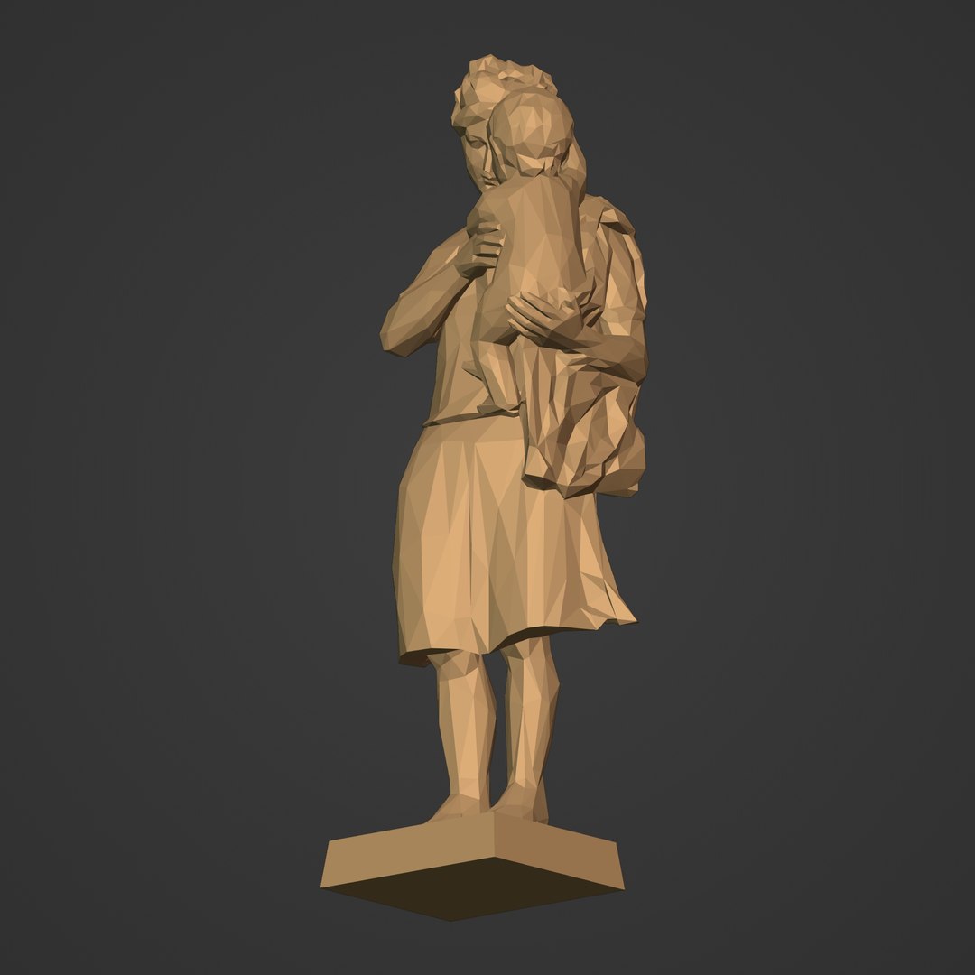 Woman Statue 3D Model - TurboSquid 2100965