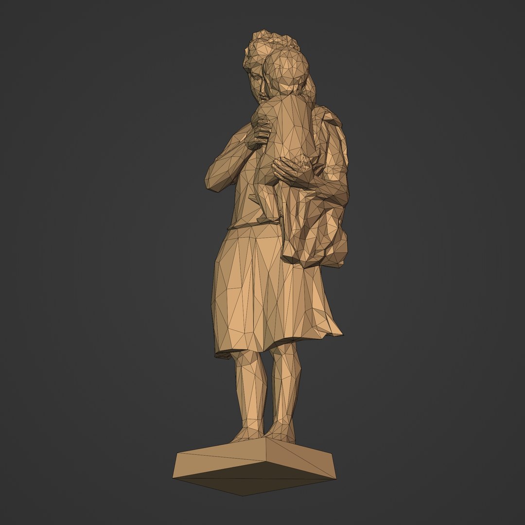 Woman Statue 3D Model - TurboSquid 2100965
