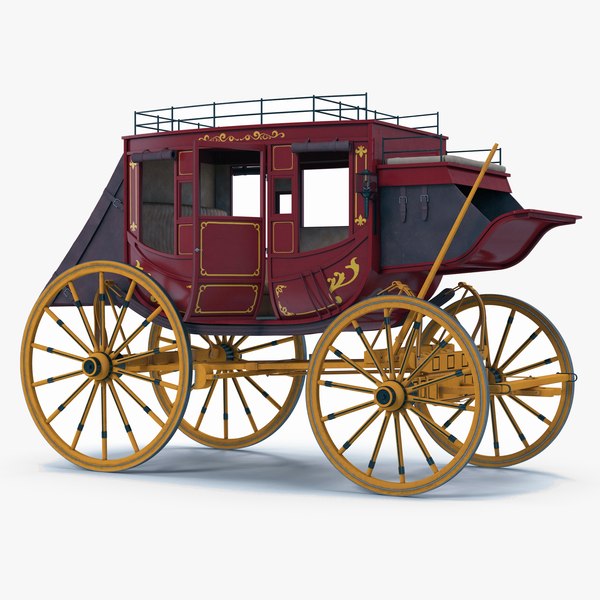 3D Stagecoach Models | TurboSquid