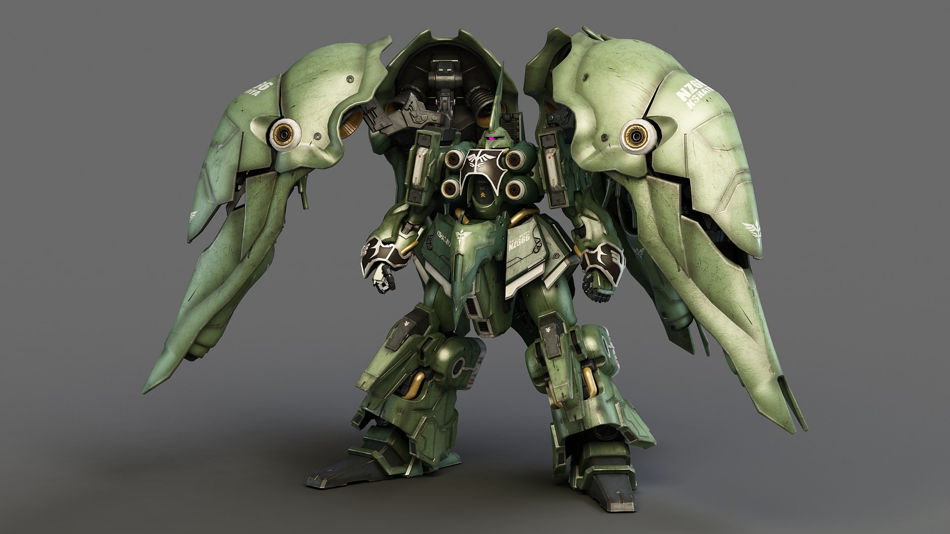 Sci-Fi Robot Fighter Kshatriya01 3D Model - TurboSquid 2064481