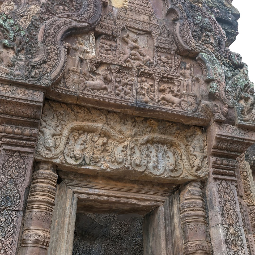 Obj Red Temple Ultra Hd