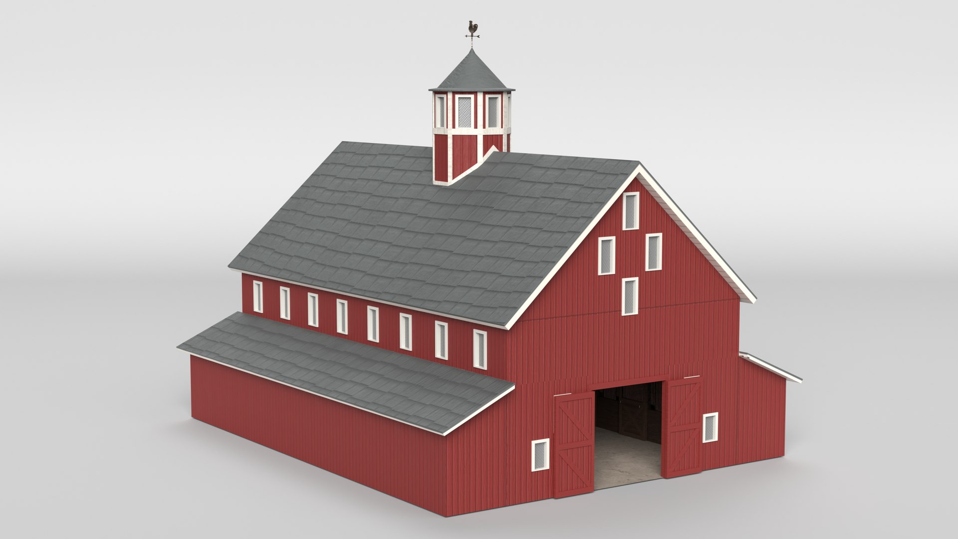 Barn Farm 3D - TurboSquid 1694455