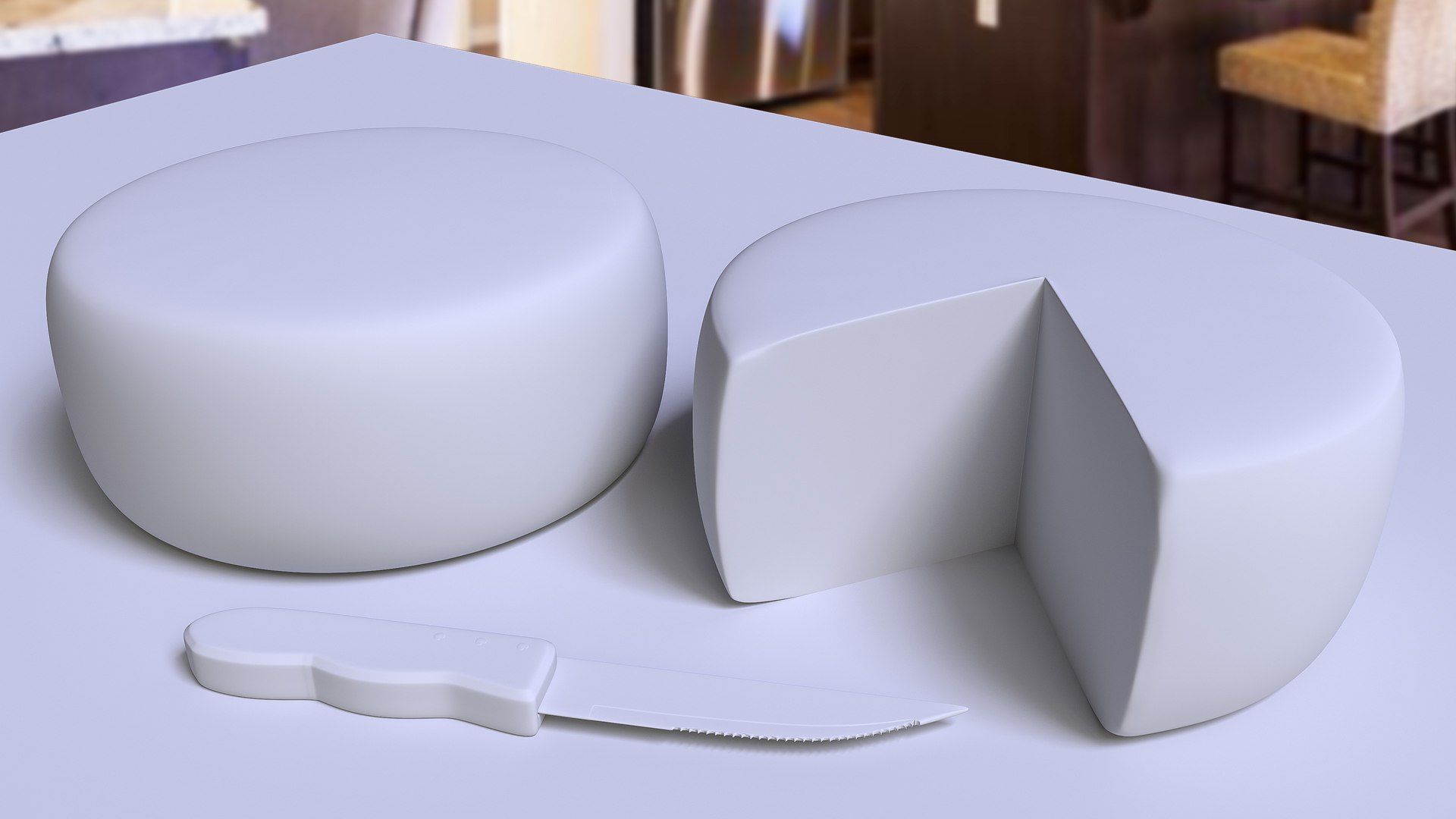 Realistic Cheese Model - TurboSquid 2231071