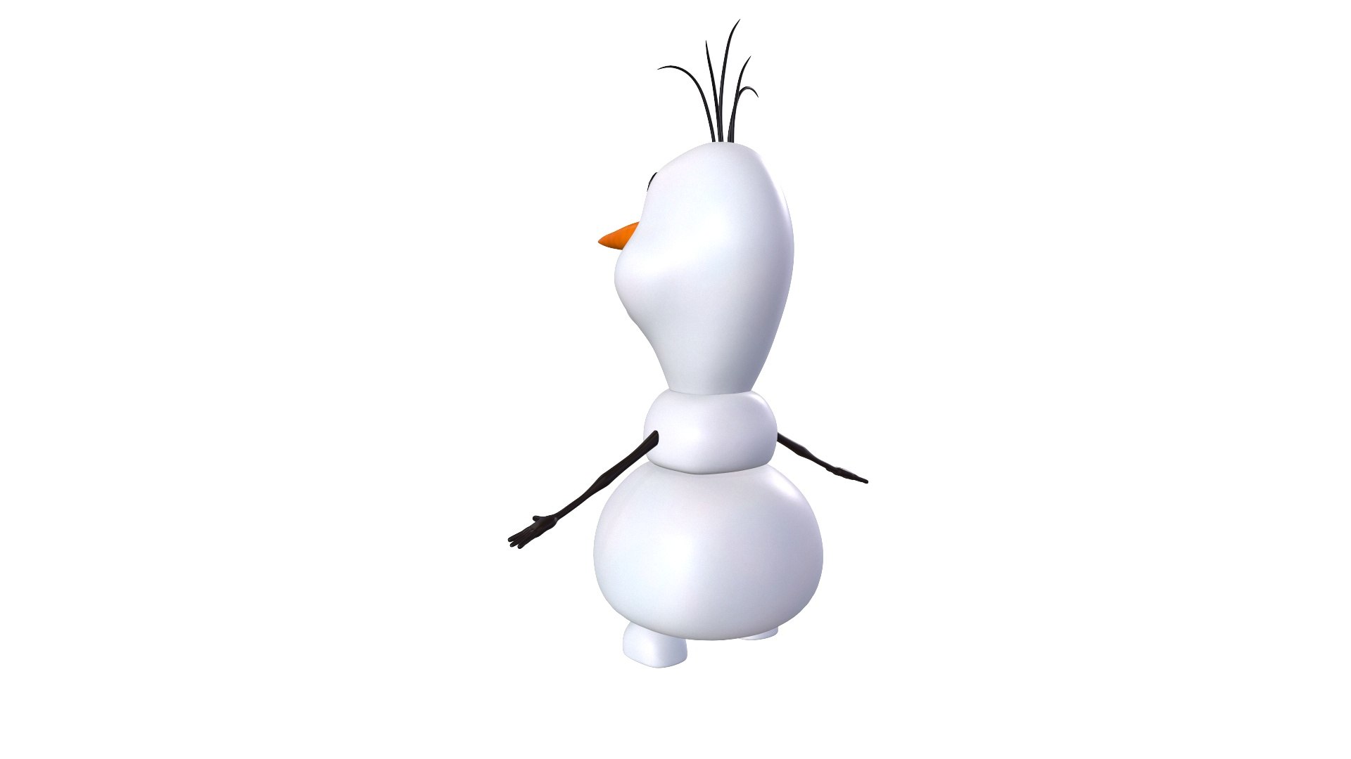 Olaf Snowman 3D - TurboSquid 1803590