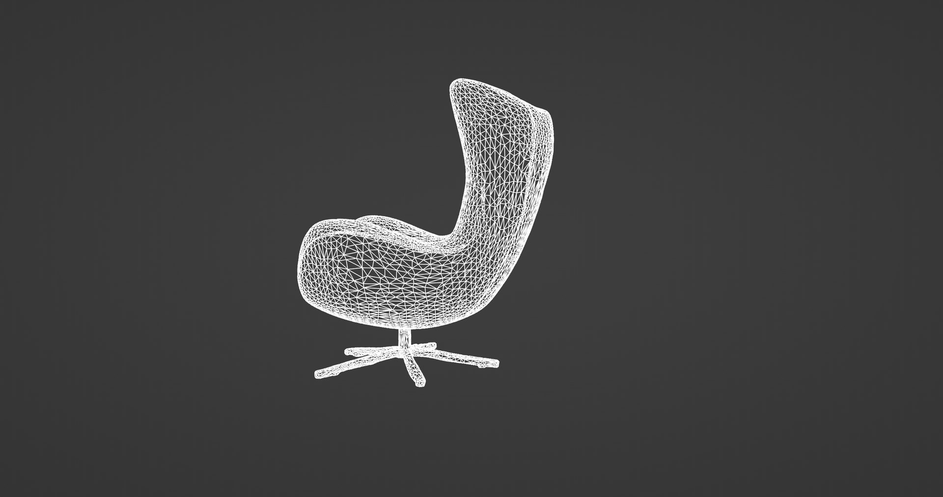 3D Model Modern Comfy Designer Chair 3D Model - TurboSquid 2370272
