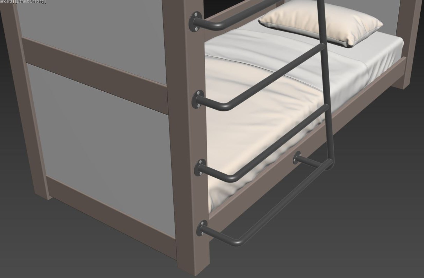 Bunk Bed For Hostel 3D Model - TurboSquid 1995004