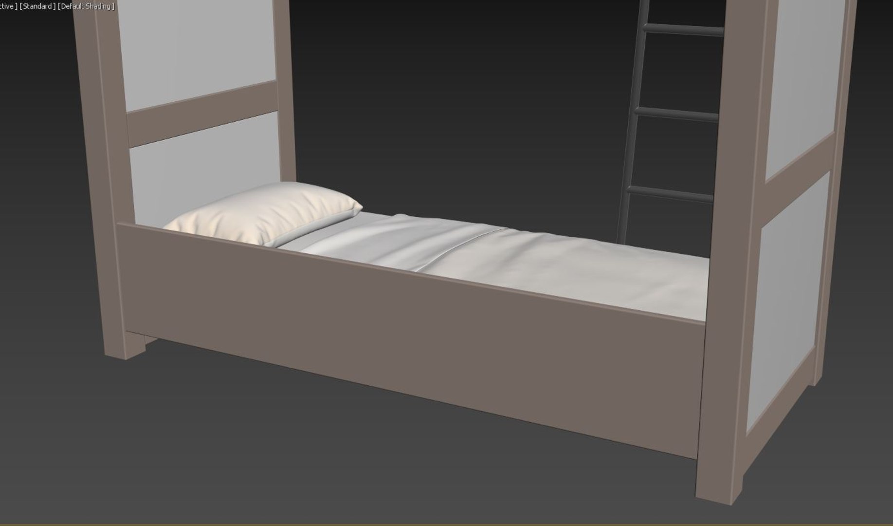 Bunk Bed For Hostel 3D Model - TurboSquid 1995004