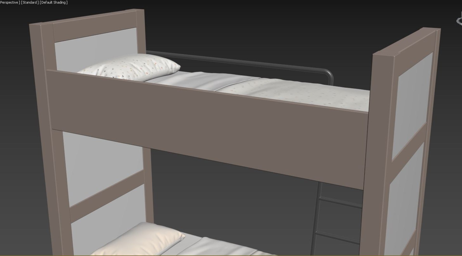 Bunk Bed For Hostel 3D Model - TurboSquid 1995004