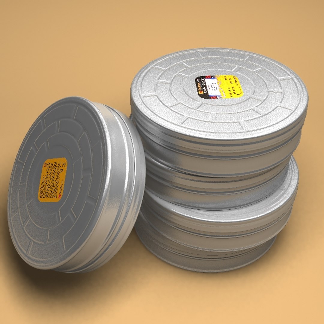 3d Res Imax Movie Reel Model