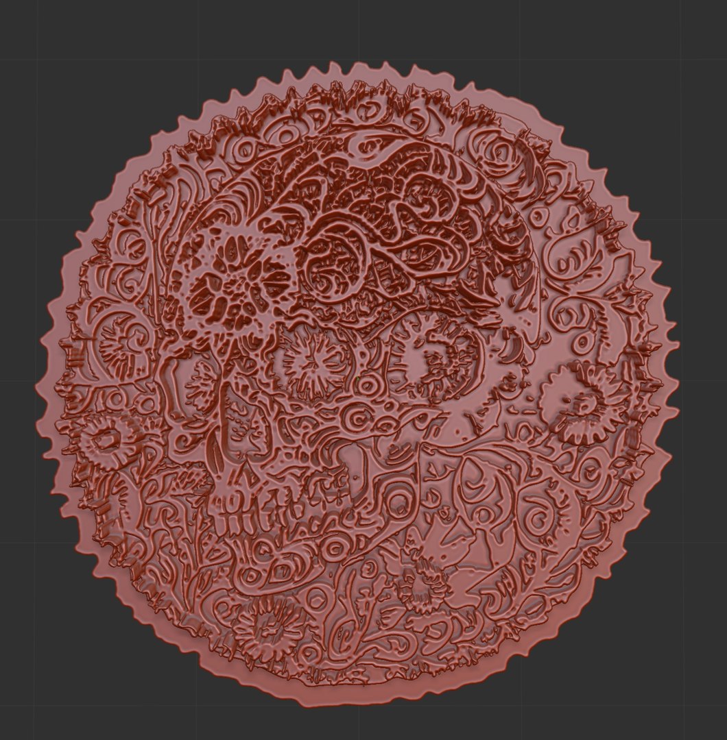 3D Printable Pirate Coin Ornamental Version 3D - TurboSquid 2202646