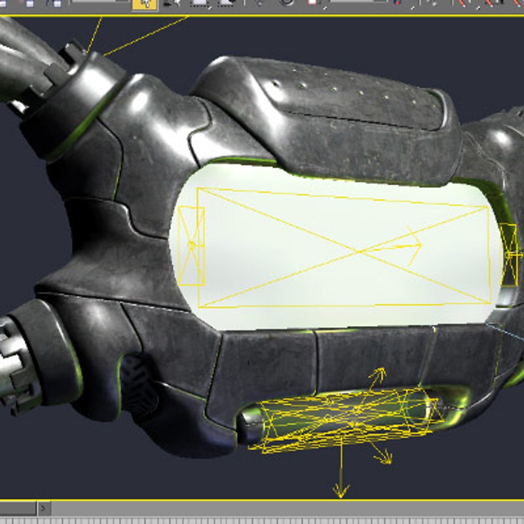 Sci-fi Interface 3d Model