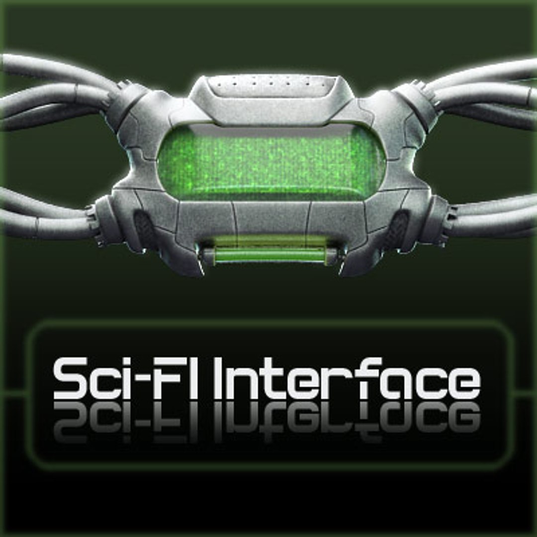 Sci-fi Interface 3d Model