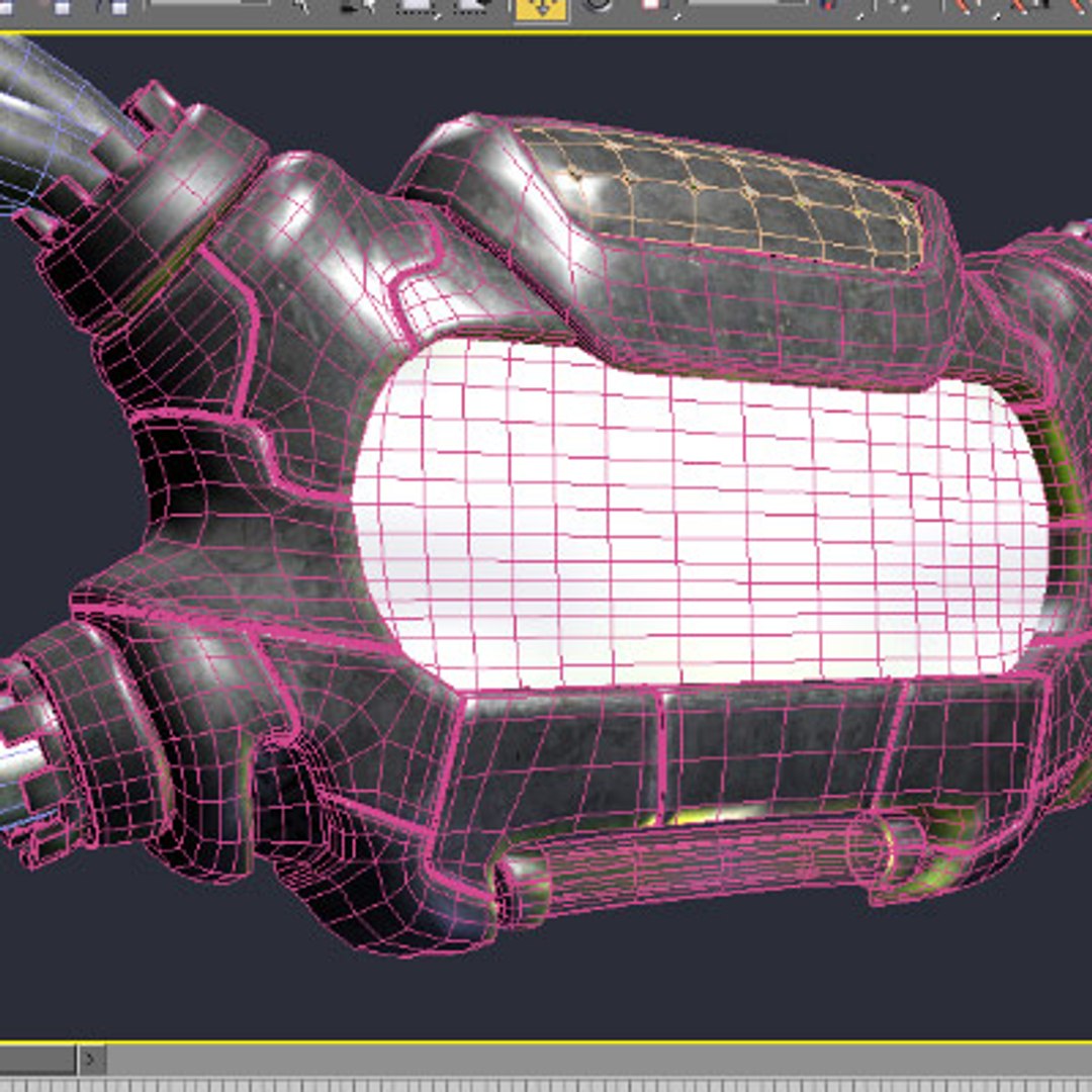 Sci-fi Interface 3d Model