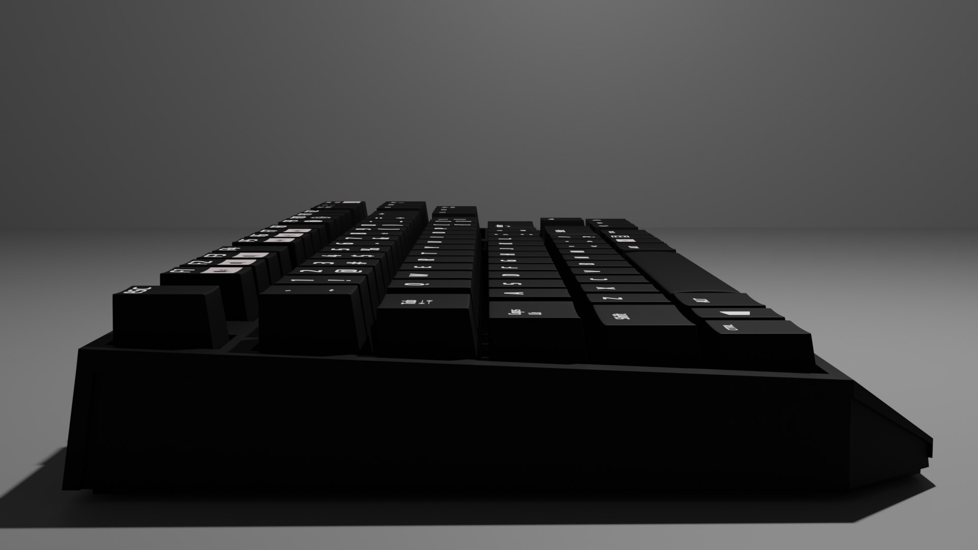 3D PC Keyboard Model - TurboSquid 1734223