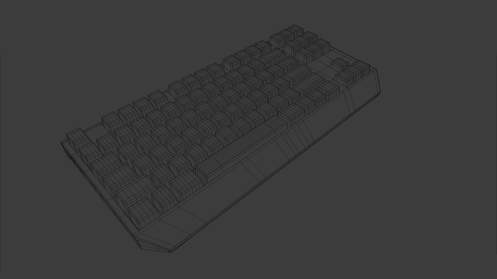 3D PC Keyboard Model - TurboSquid 1734223