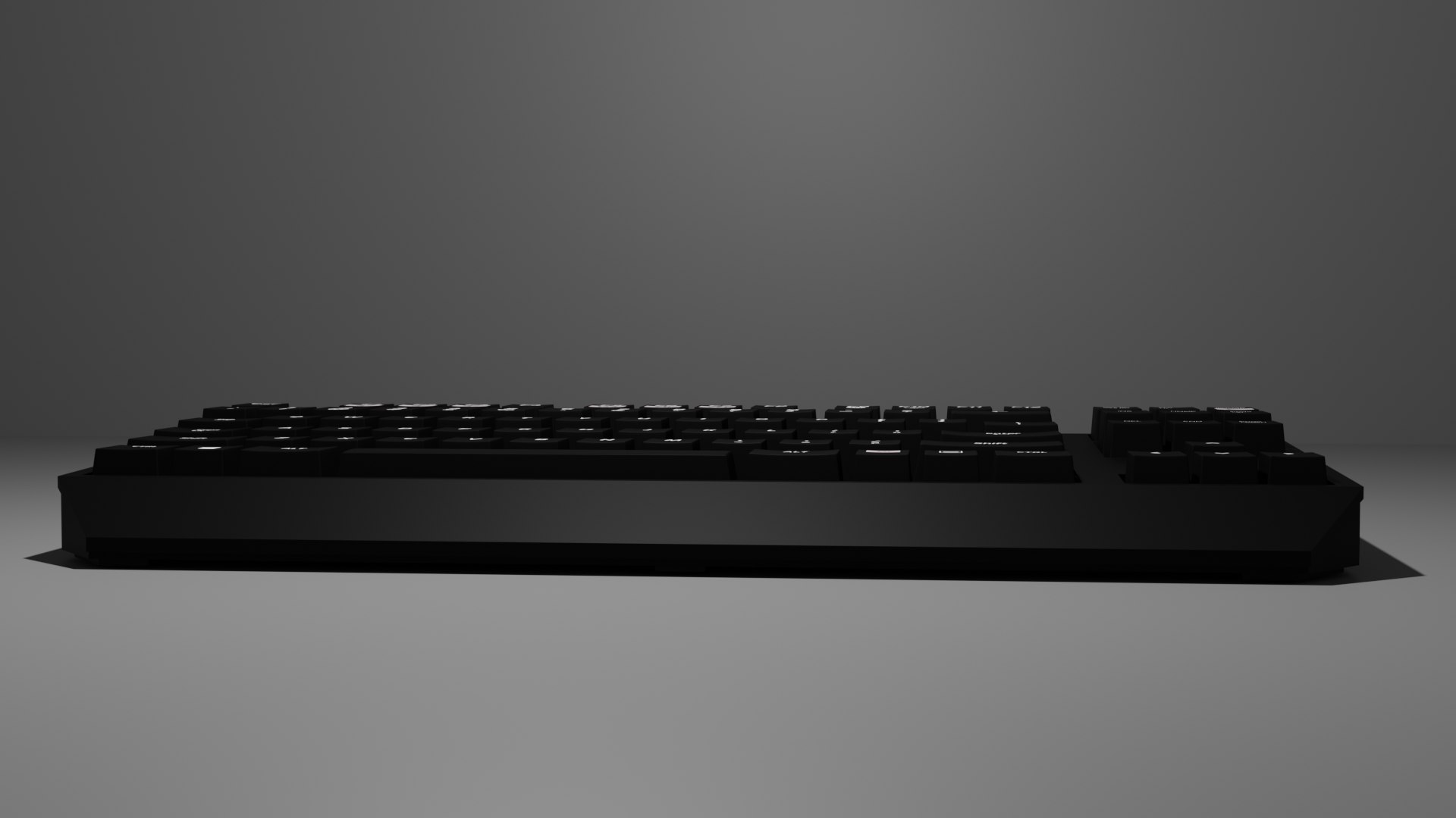 3D PC Keyboard Model - TurboSquid 1734223