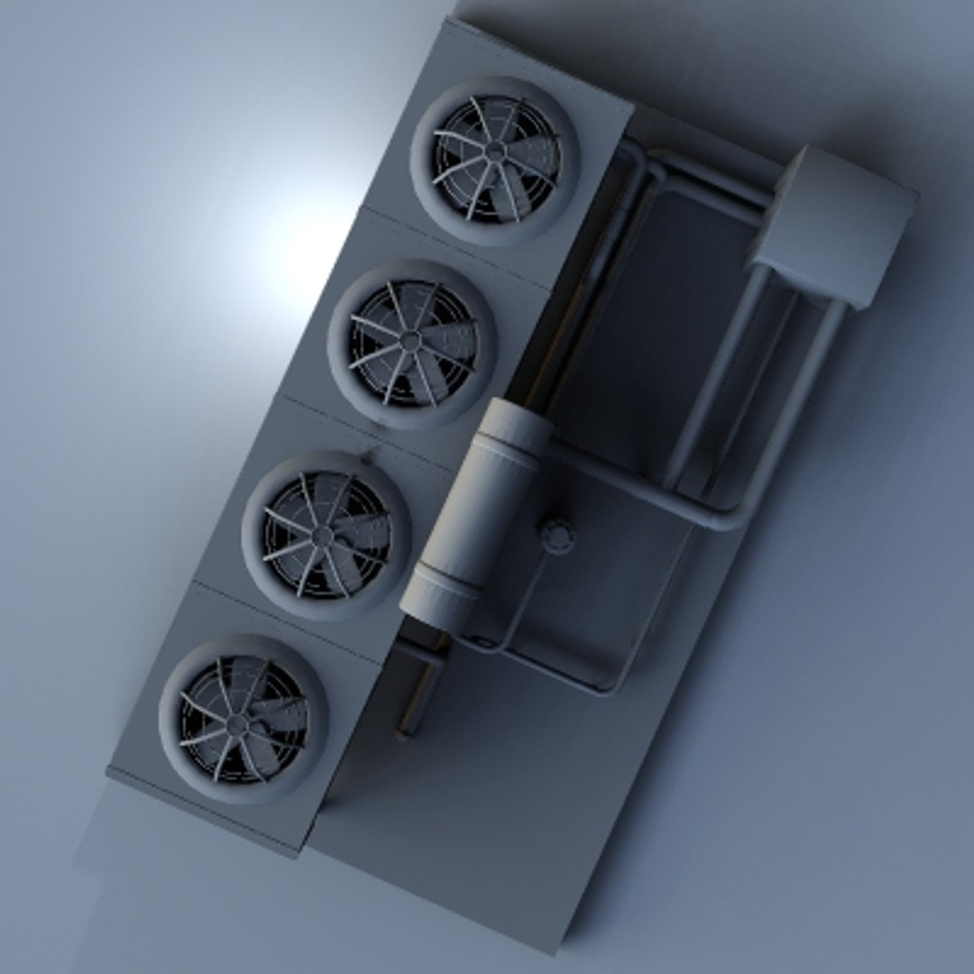 Cooling Unit 3d 3ds