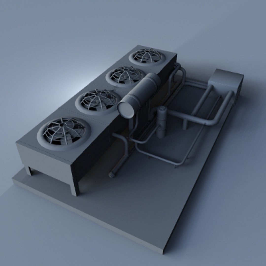 Cooling Unit 3d 3ds