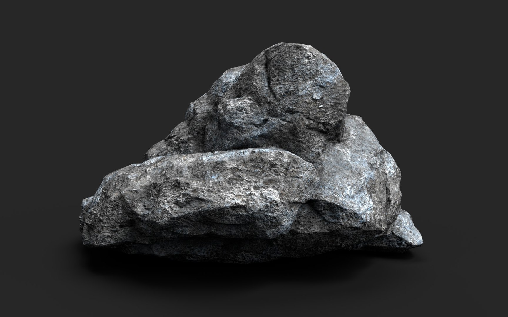 Rock 16-3 model - TurboSquid 1762830