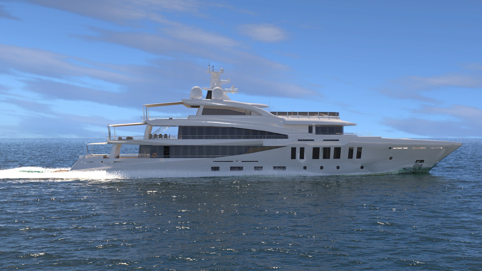 Amels 200 yacht 3D model - TurboSquid 1417970