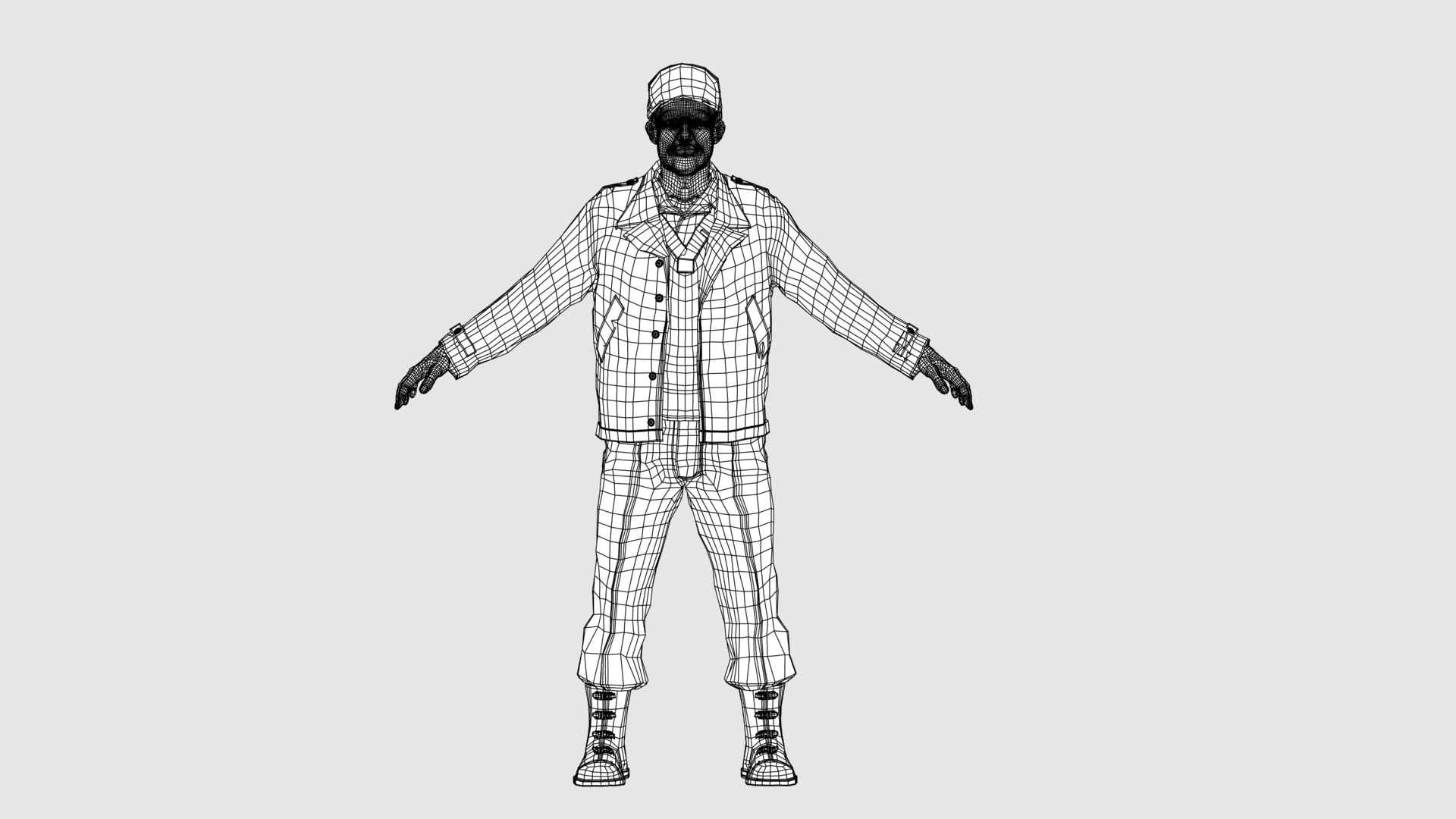 man character obj