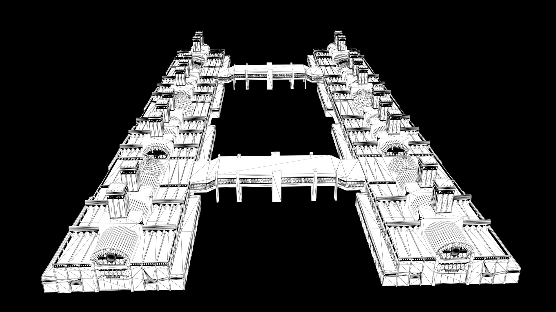 3D Model Central Souk Or Blue Souk Sharjah - TurboSquid 2296144