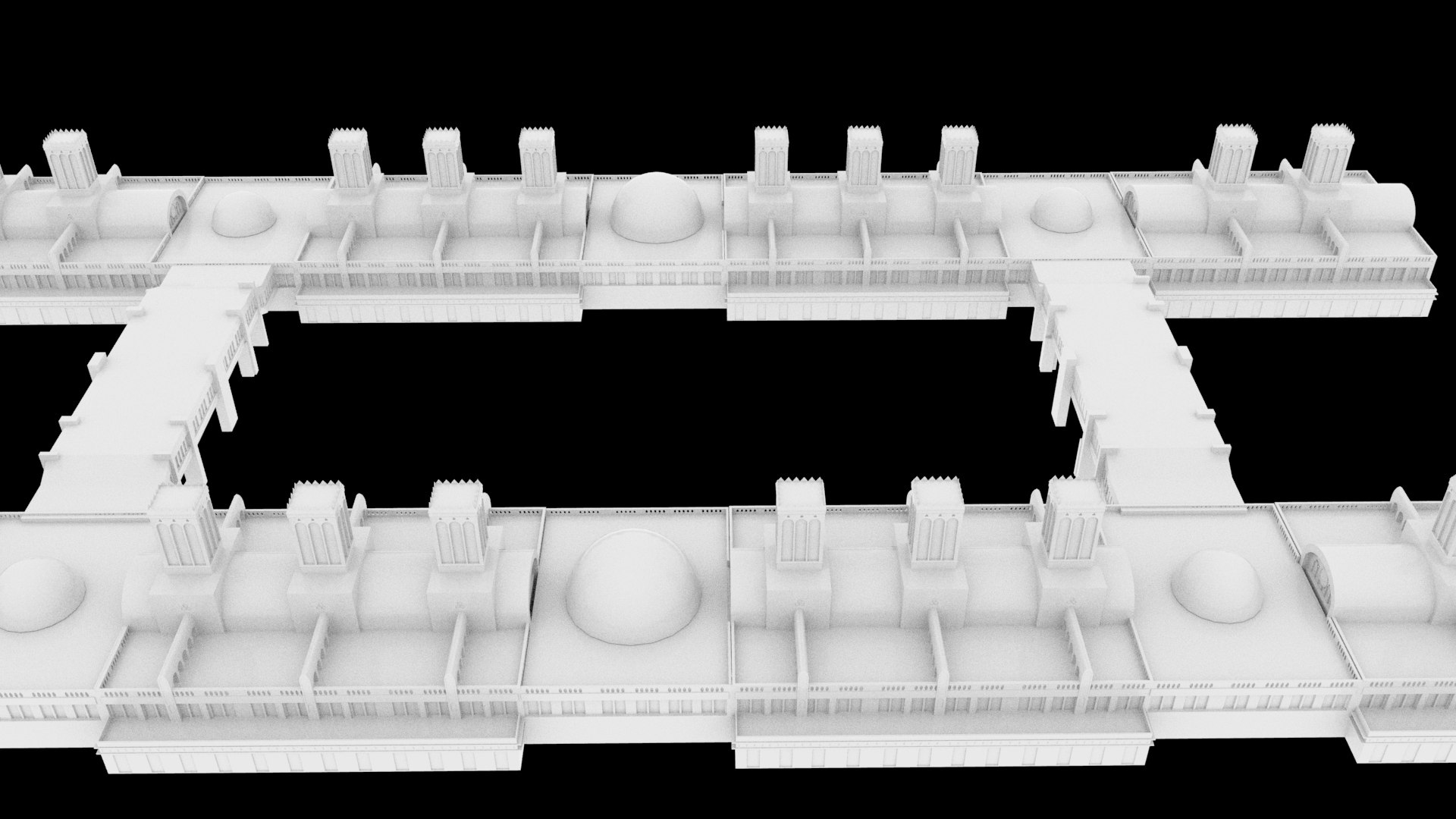 3D Model Central Souk Or Blue Souk Sharjah - TurboSquid 2296144