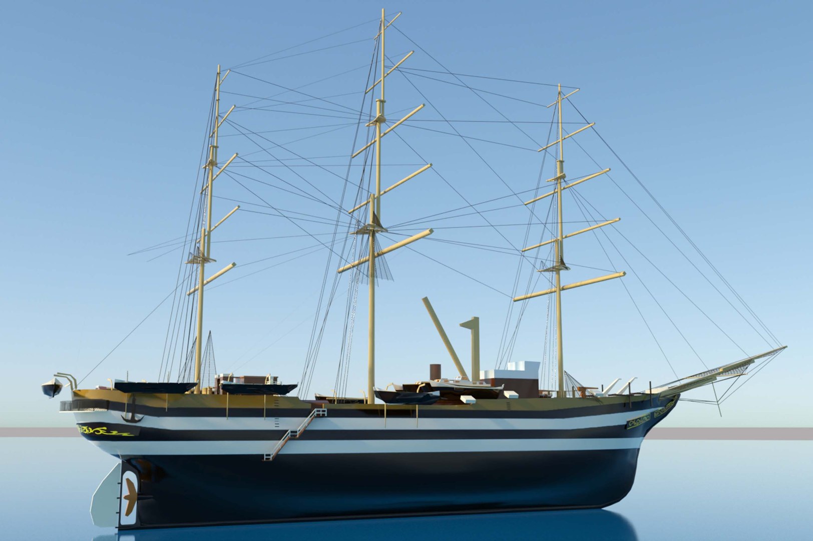 Amerigo Vespucci - Americo Vespuccio 3D - TurboSquid 2032240
