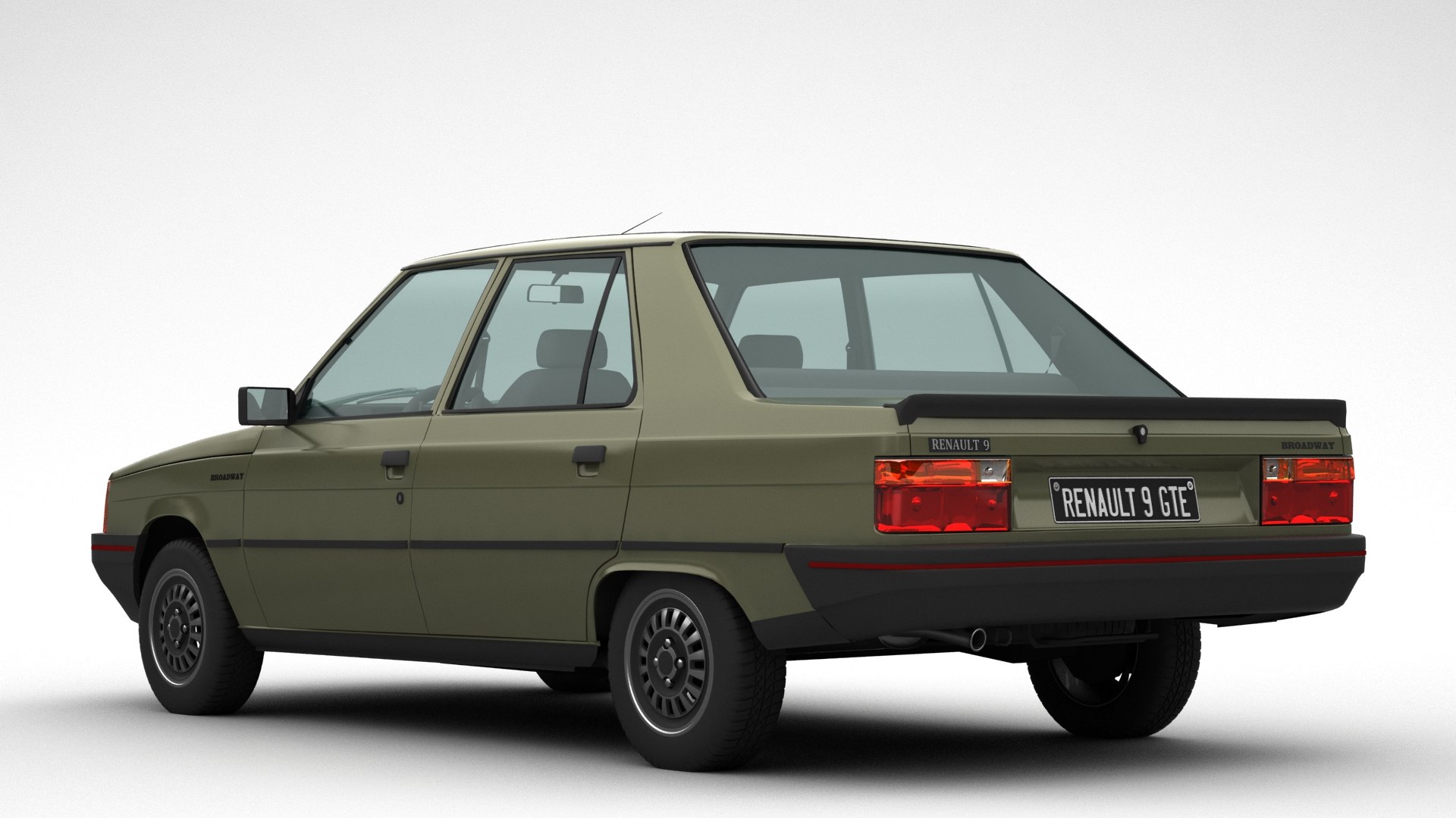Renault 9 GTE 3D Model - TurboSquid 2010992
