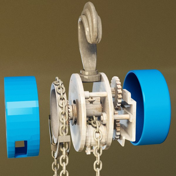 Free chain block 3D model - TurboSquid 1400777