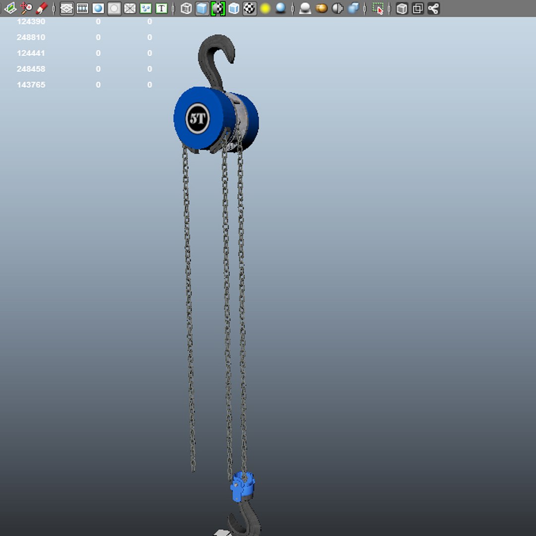 Free Chain Block 3d Model Turbosquid 1400777